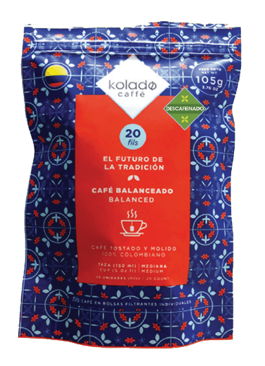 Kolado caffé: Café 100% Colombiano tostado y molido